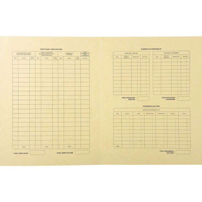 Dossiers de procédure